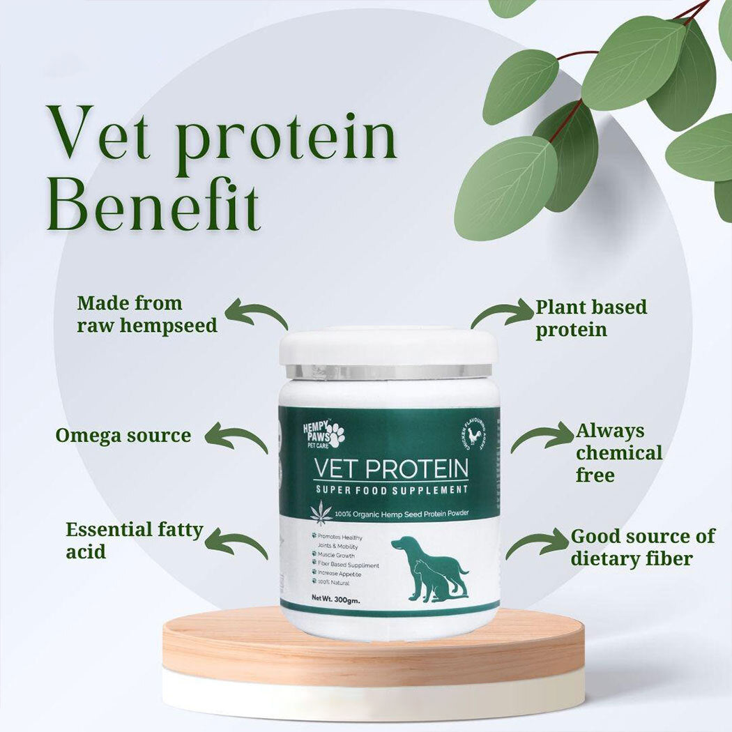 Vet Protein Pro 300 Grams with Added Chicken flavoring Agent – Heempypaws